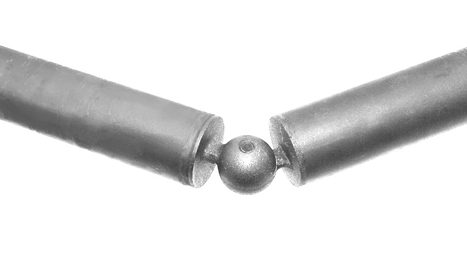 Metal Drapery Rod Elbow — K73207 / Indoor/Outdoor Collection — TMS ...